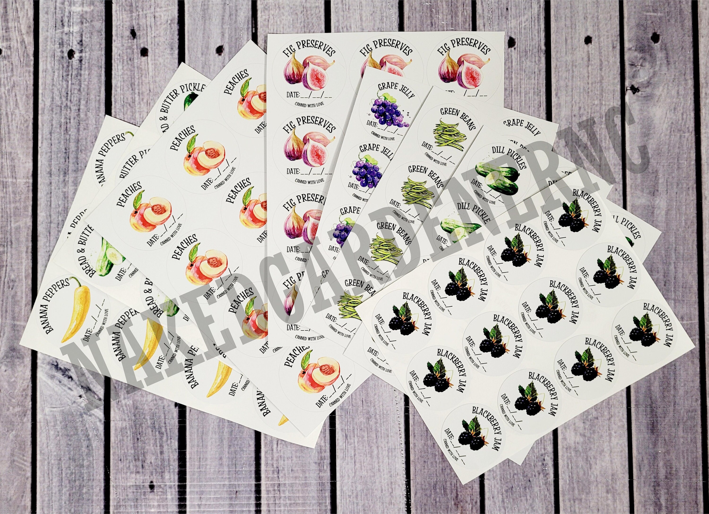 Hot Salsa Canning Labels for Regular Mouth Jar or Wide Mouth Jar ...
