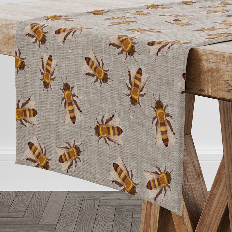 Bee Table Runner - Etsy