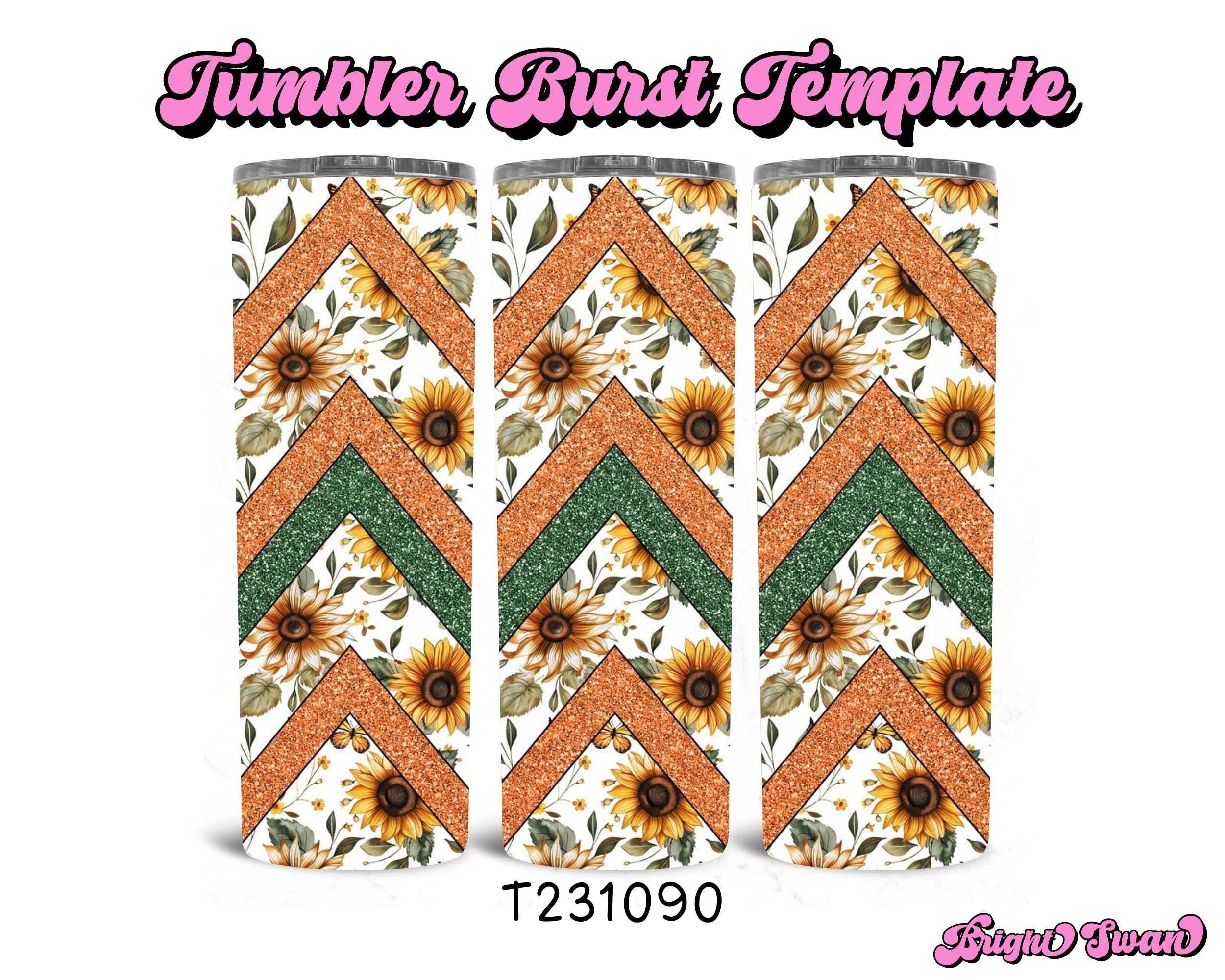 Seamless Chevron Wrap Template SVG, DXF, PNG, Pdf, Tumbler Wrap File ...