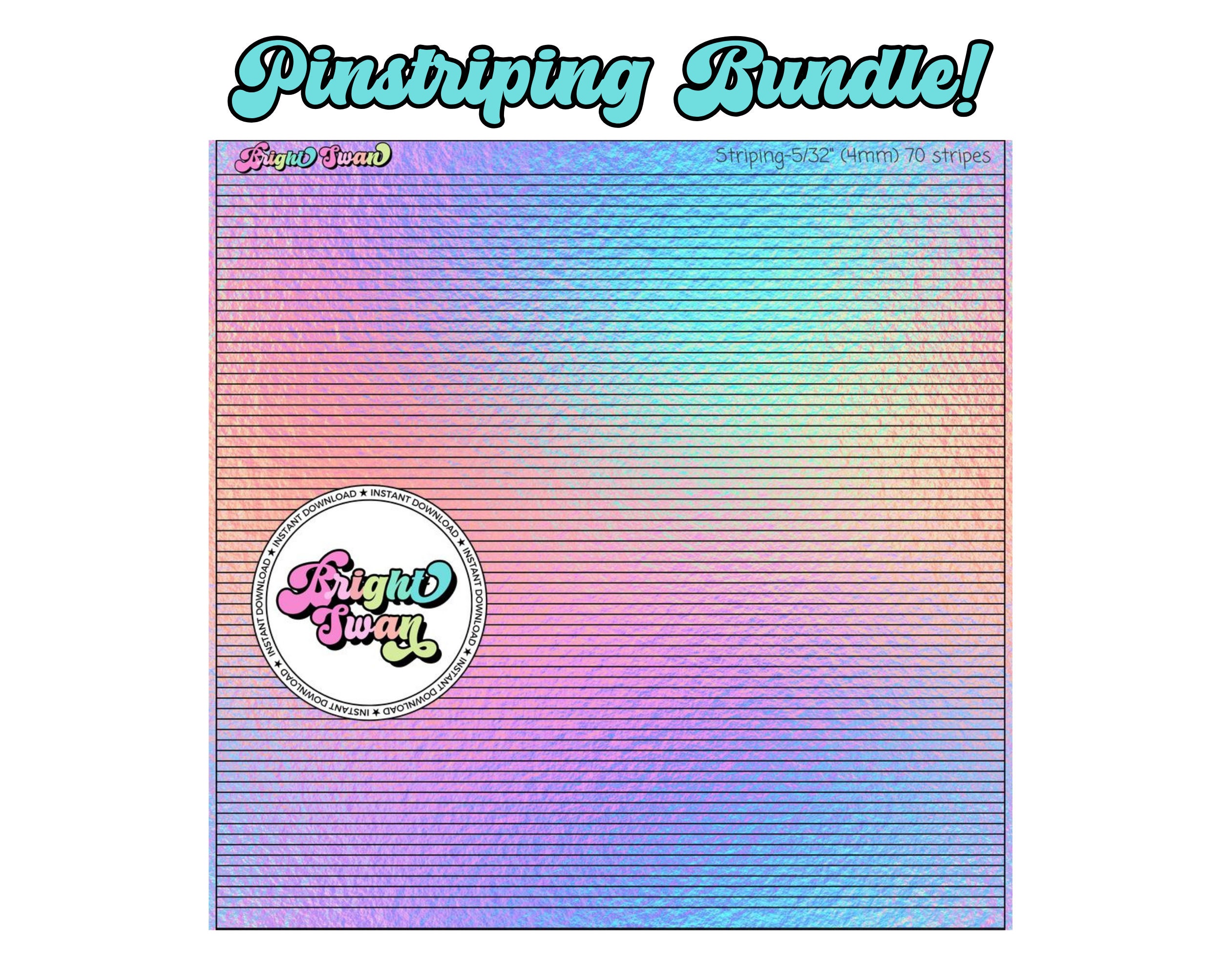 Seamless Stripe Pinstripe SVG Bulk Pack | Cricut Cut File | Silhouette ...