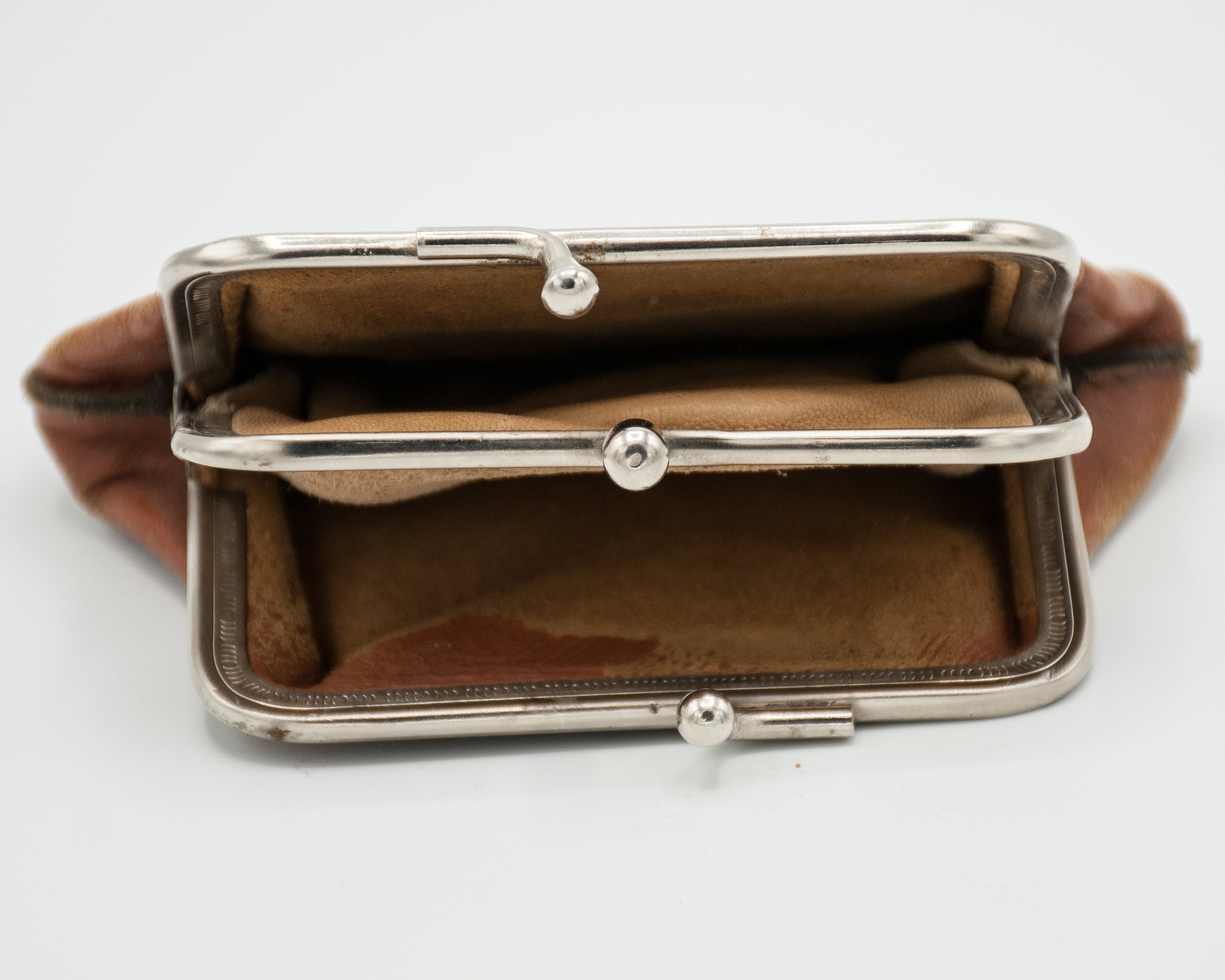 Rare Vintage Sheepskin Coin Purse With Two Pockets - Etsy
