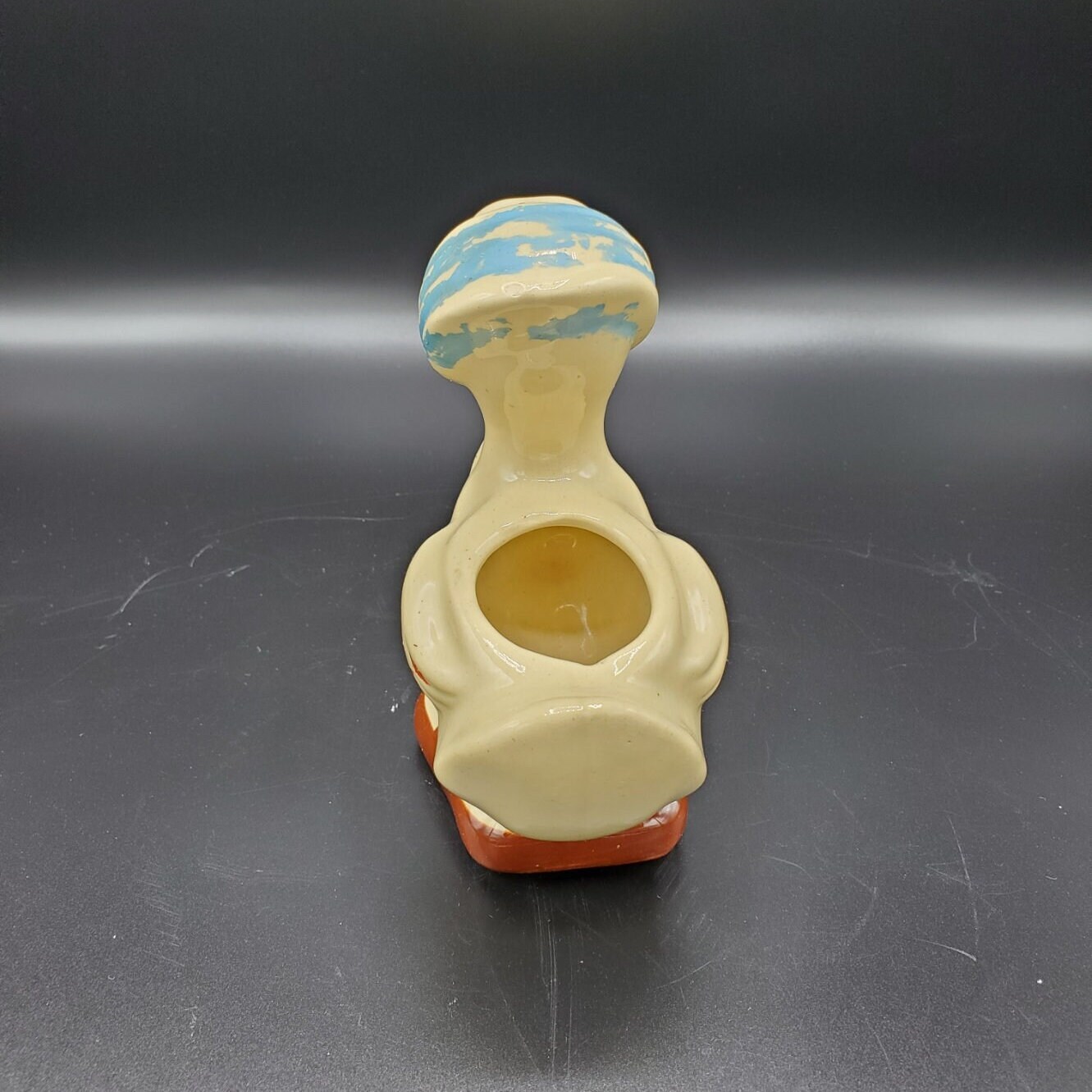 Vintage USA NS Co. Painted Art Pottery Duck Planter - Etsy