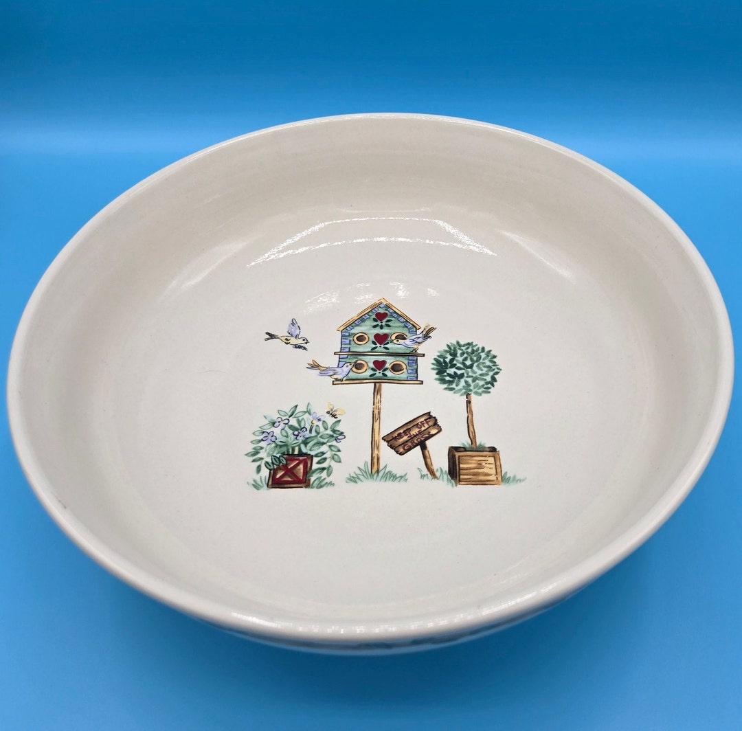 Vintage Thomson Pottery Vegetable Bowl - Etsy
