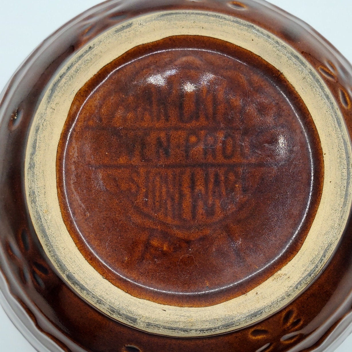 Vintage 8" Marcrest Stoneware Daisy & Dot Ovenproof Mixing Bowl in ...