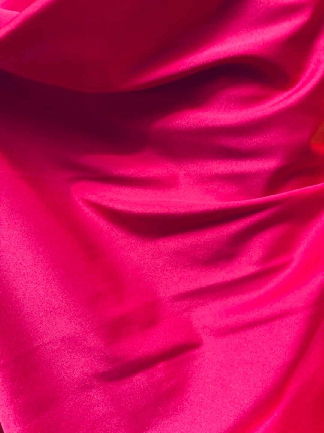 Nylon Spandex Hot Pink Great for Dress Prom Evening Dress Skirt Bikini ...