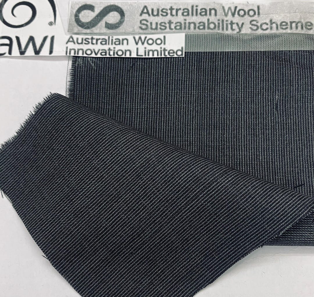 100% Wool Suiting Super 180 Design by Salvatore Ferragamo Shadow Stripe ...