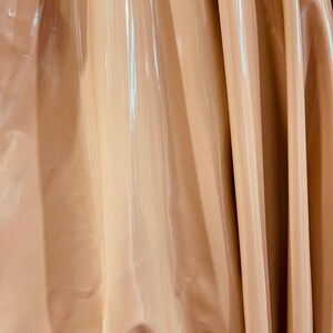 Super Shinny Skin Tone Stretch Vinyl Great Fabrics for Dress Jacket ...