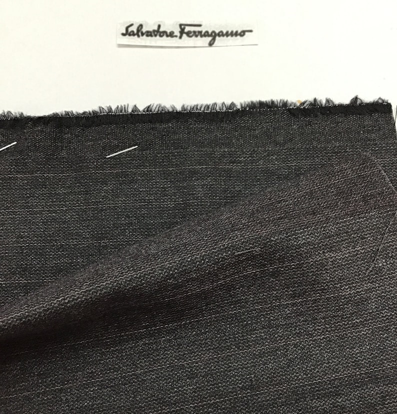 100% Wool Suiting Super 180 Design by Salvatore Ferragamo Collection ...