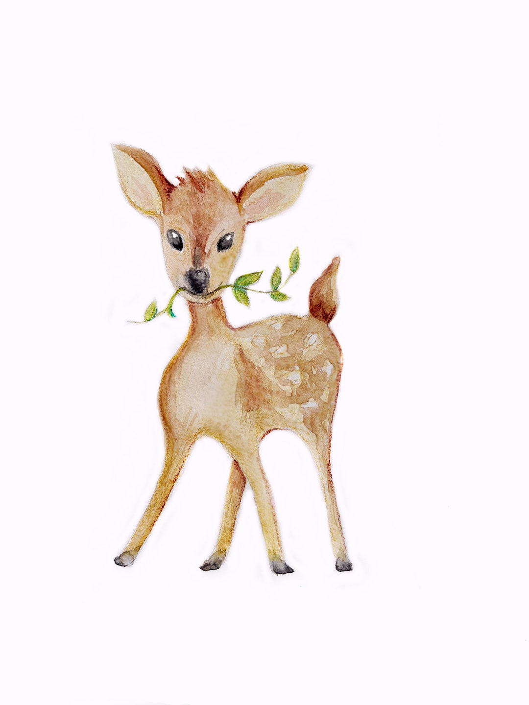 Baby Deer Print - Etsy