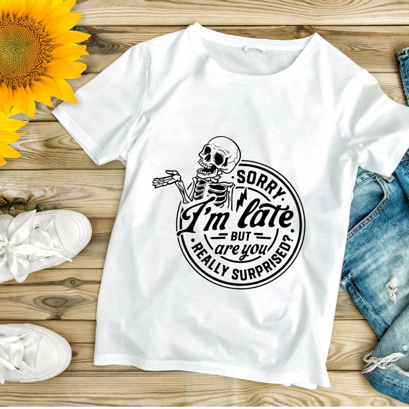 Sorry I'm Late Tote Bag - Etsy