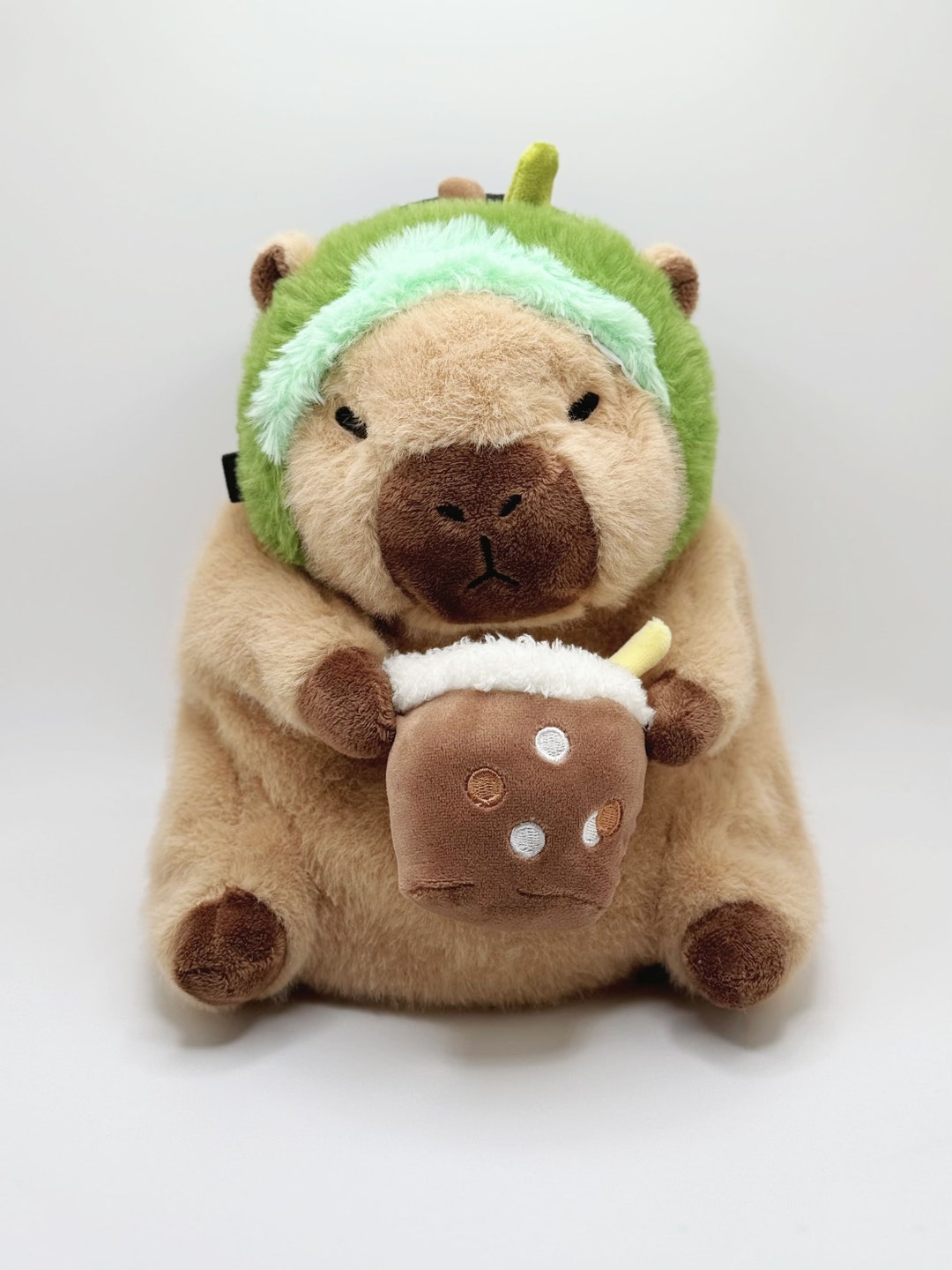 Baby Capybara With Avocado Boba Chalk Bag - Etsy