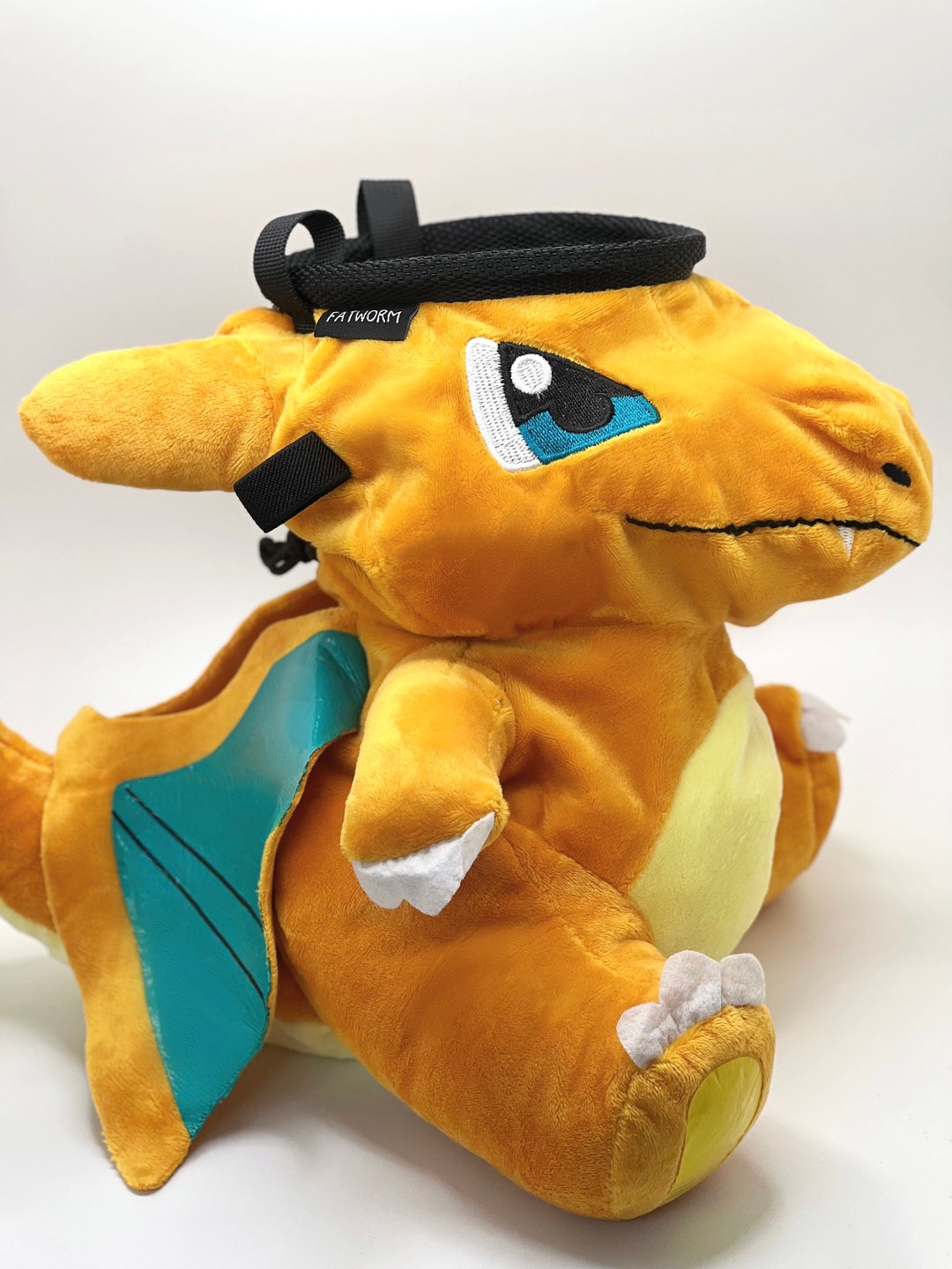 Limited Edition: Blue and Yellow Charizard Chalk Bag - Etsy UK