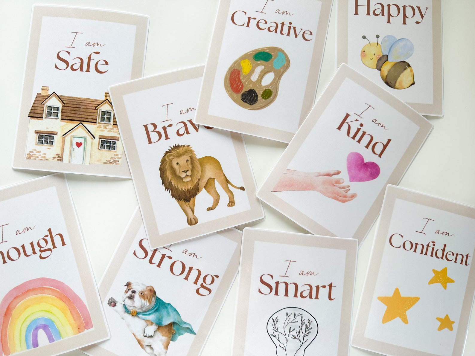 Printable Affirmation Cards for Kids (children’s, Positive, Positivity ...