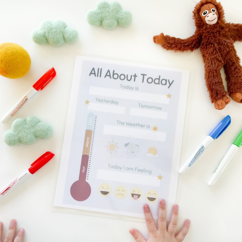 All About Today Printable - Etsy