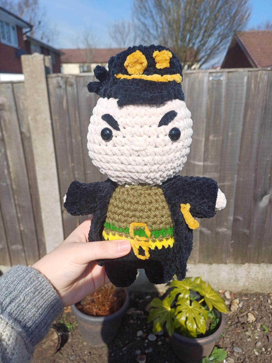 Jotaro Kujo Plushie - Etsy