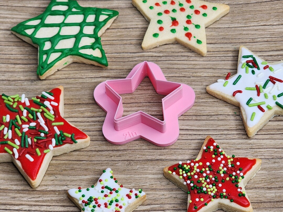 Star Cookie Cutter 3D Printed Star Cookie Cutter - Etsy