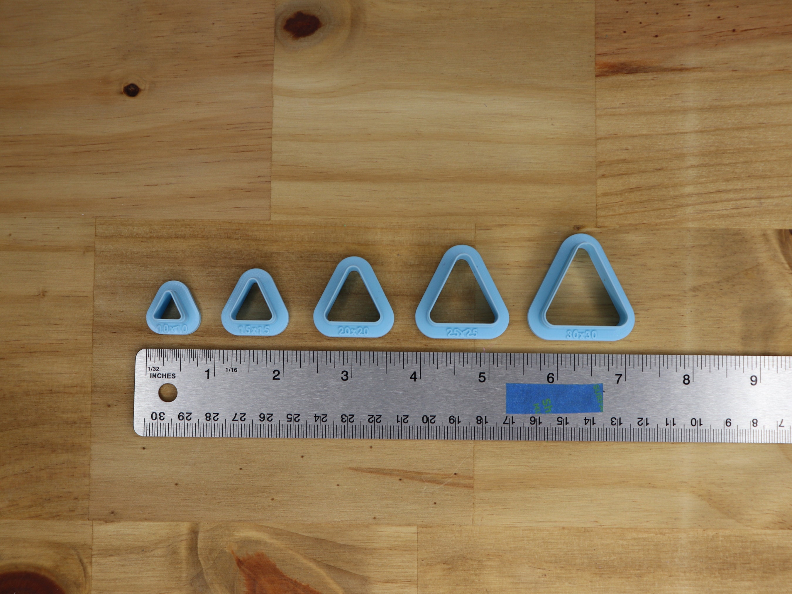 Triangle Clay Cutter Rounded Triangle Cutter for Jewelry Making Polymer ...