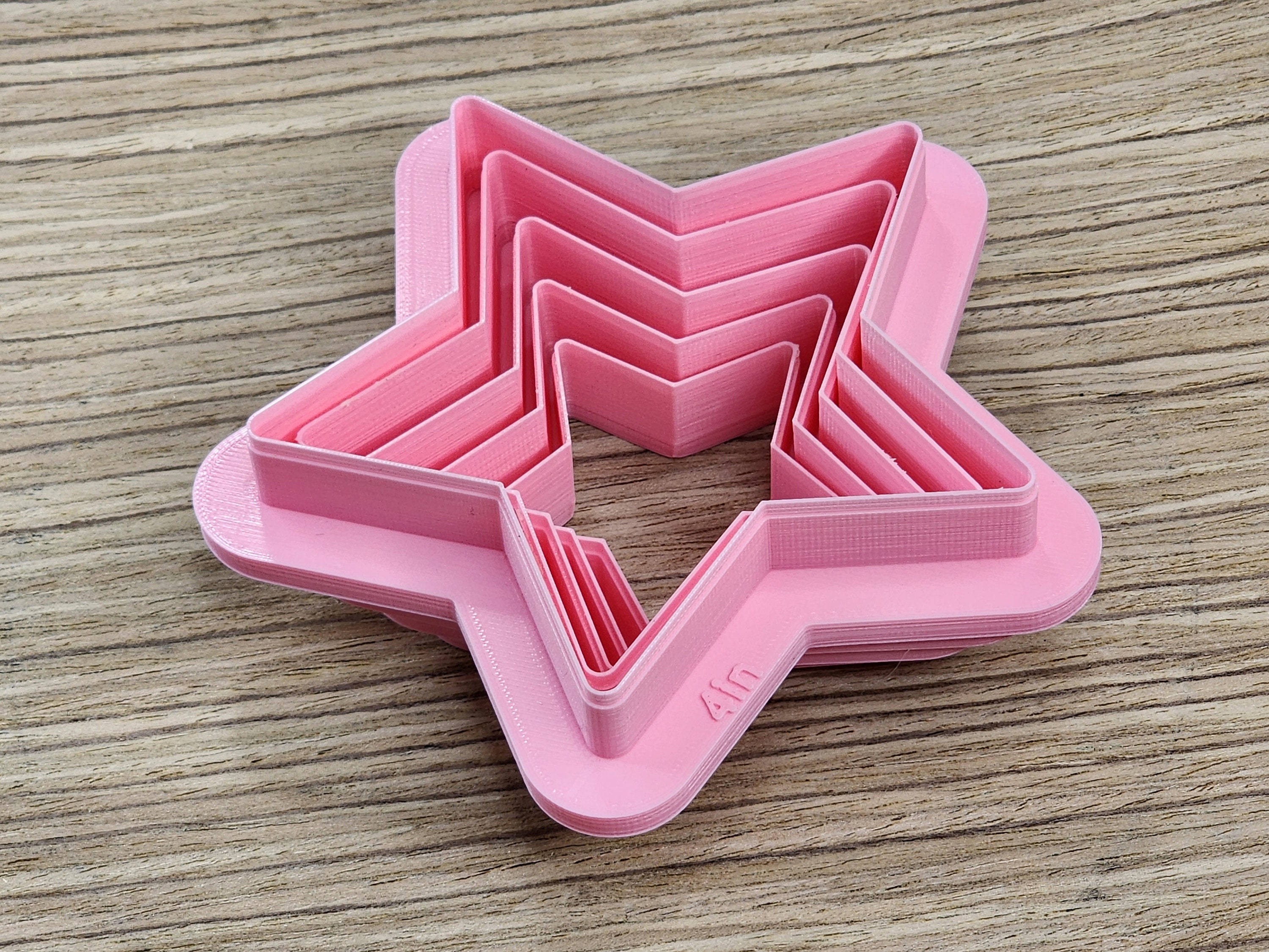 Star Cookie Cutter 3D Printed Star Cookie Cutter - Etsy