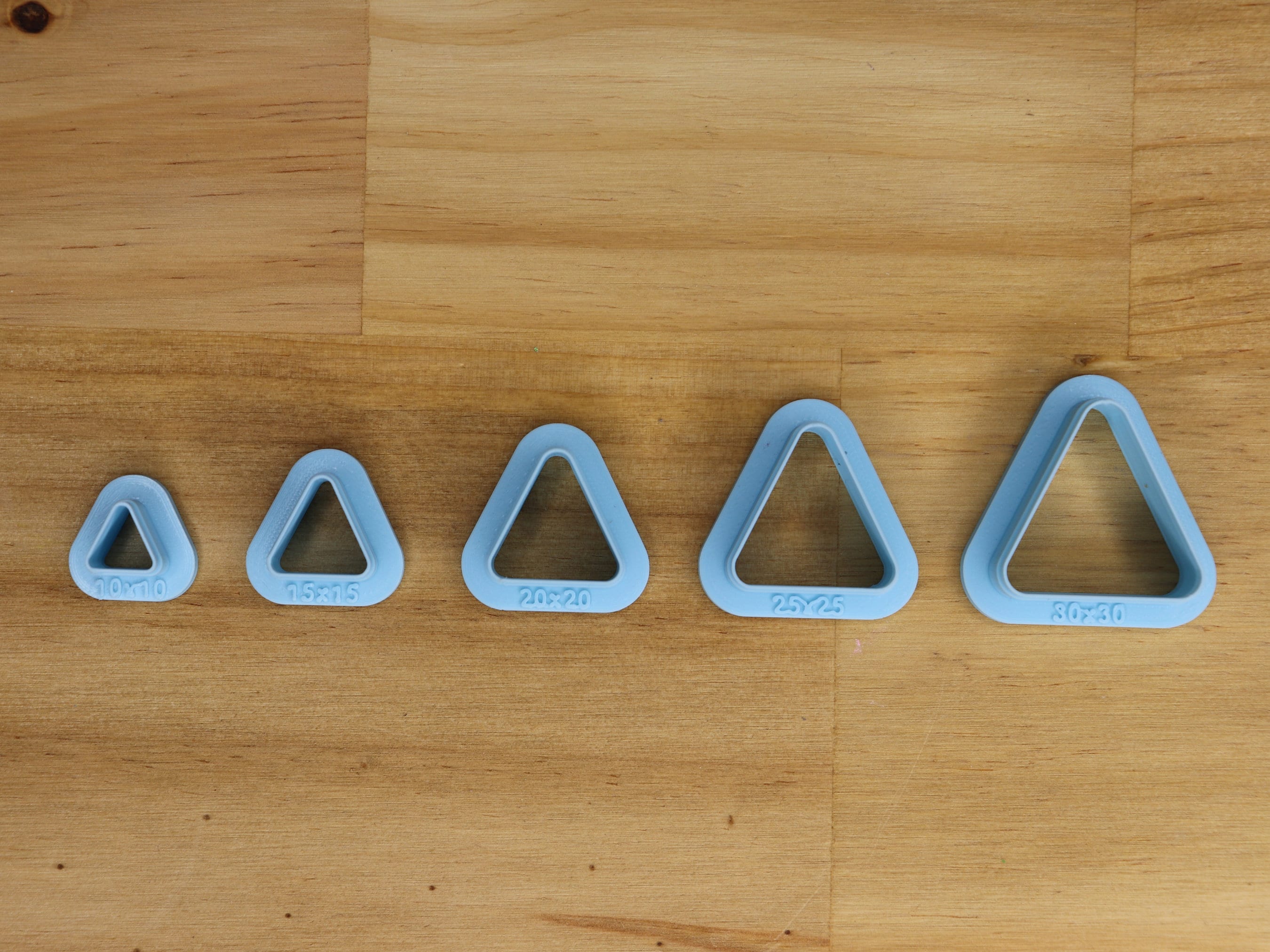 Triangle Clay Cutter Rounded Triangle Cutter for Jewelry Making Polymer ...