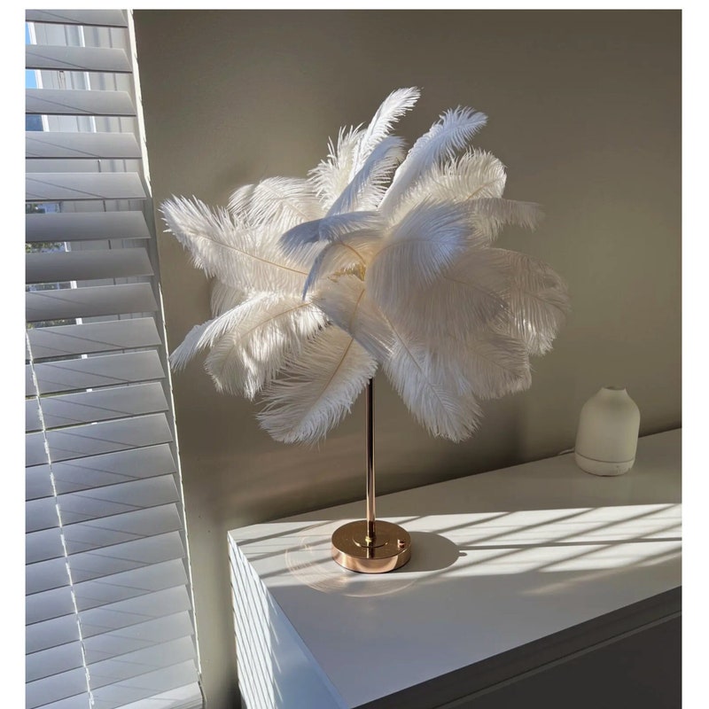 Feather Lamp Shade - Etsy