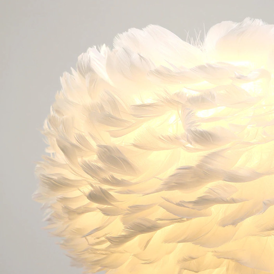 Feather Chandelier Modern Celing Lights Pendant Light - Etsy