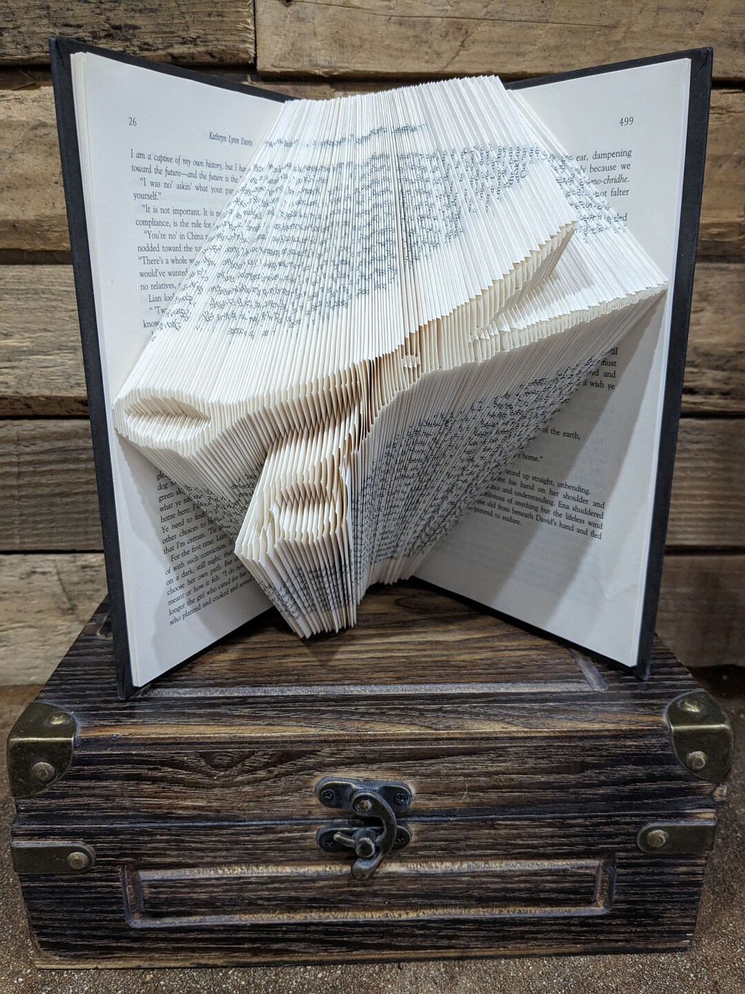 Scissors Folded Book - Etsy