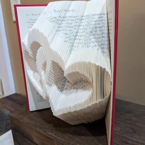 Double Heart Folded Book - Etsy