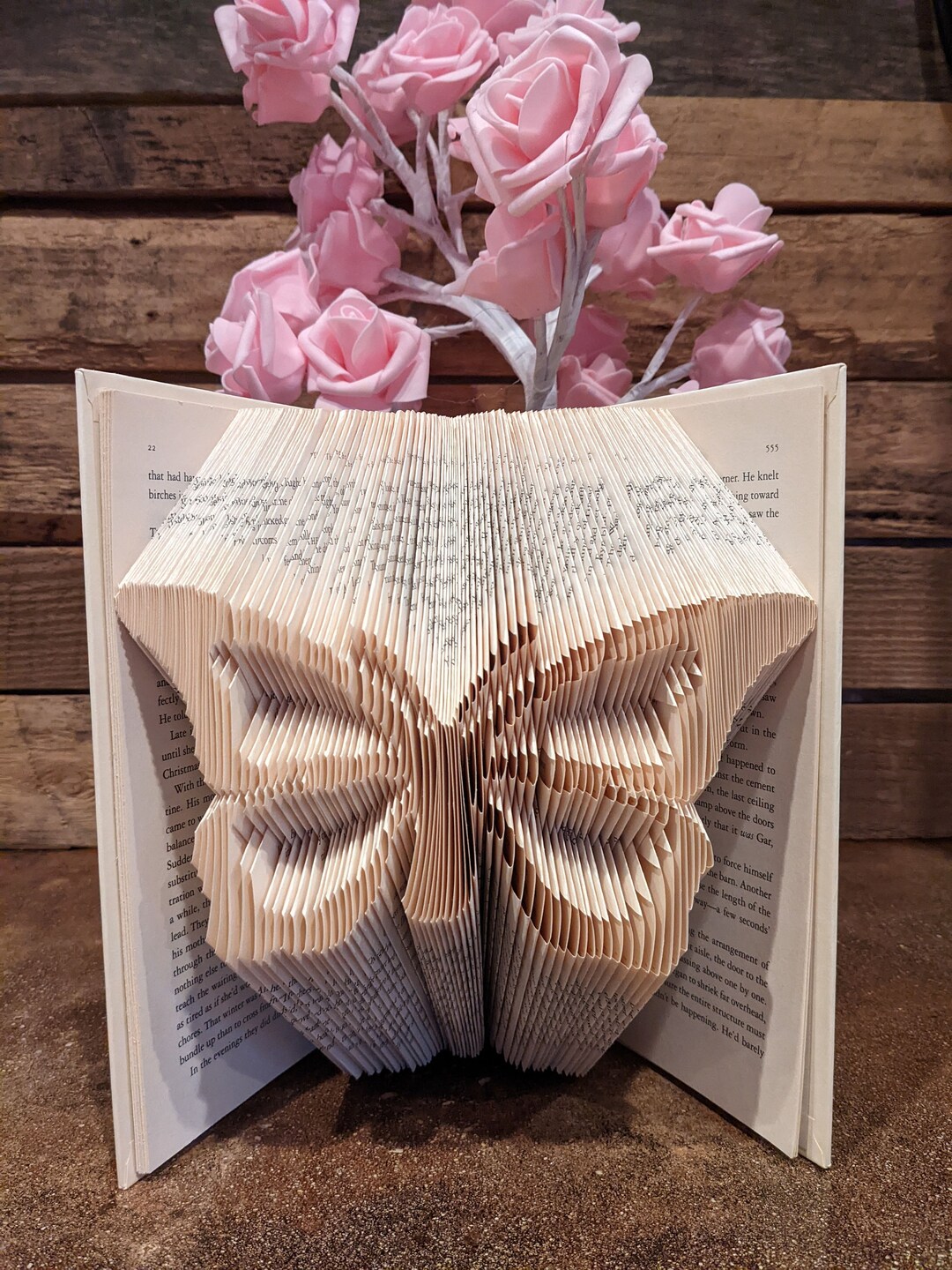 Butterfly Folded Book - Etsy