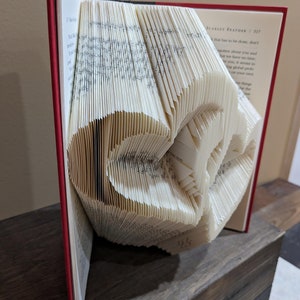 Double Heart Folded Book - Etsy
