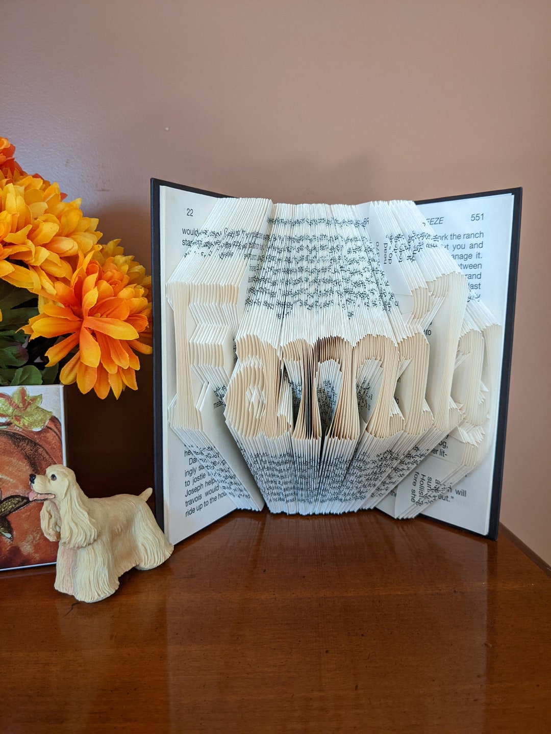 Family Folded Book - Etsy