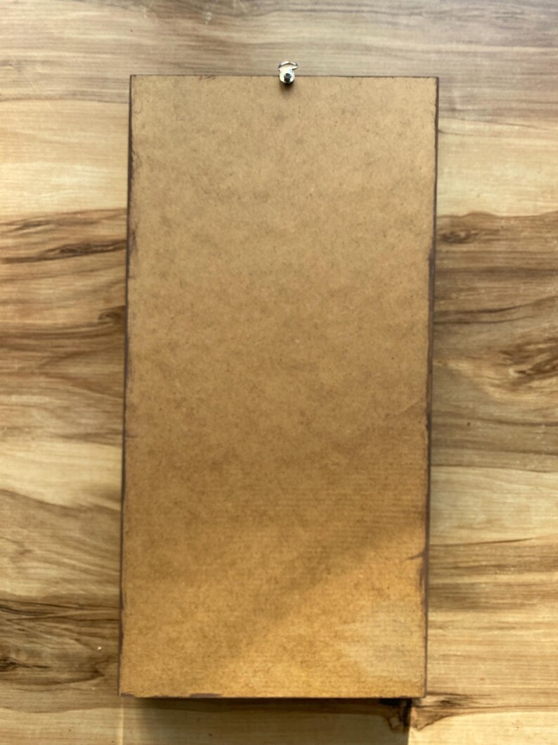 Hand Painted Wooden Miniature House Wall Decor - Etsy