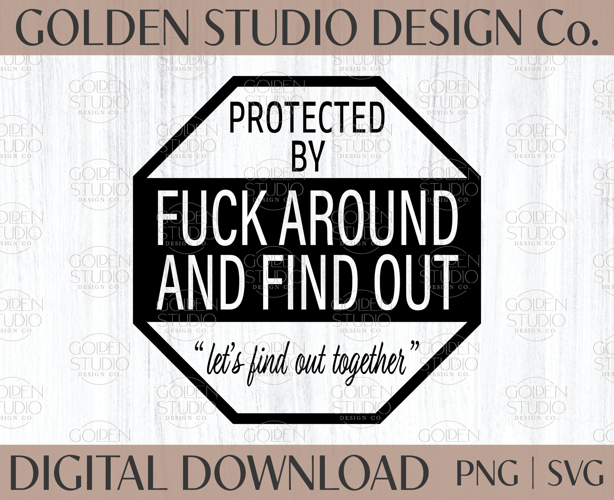 FAFO Sign Svg, FAFO Sign PNG, Fck Around & Find Out Sign, Digital File ...