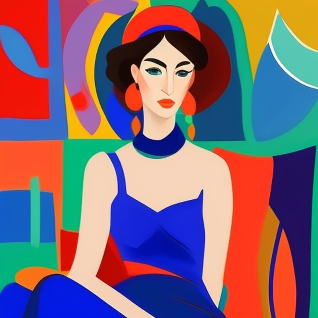 Henri Matisse Style Universe of Matisse Digital Printable - Etsy