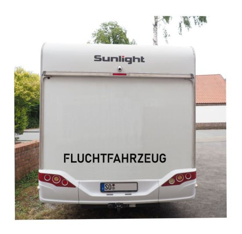 Escape Vehicle Motorhome Truck Sticker 90 X 8 Cm Styling Fun - Etsy