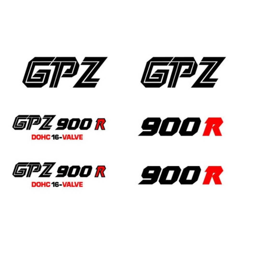 Kawasaki GPZ 900 R Matching Sticker Decal Classic Bike Parts Classic ...