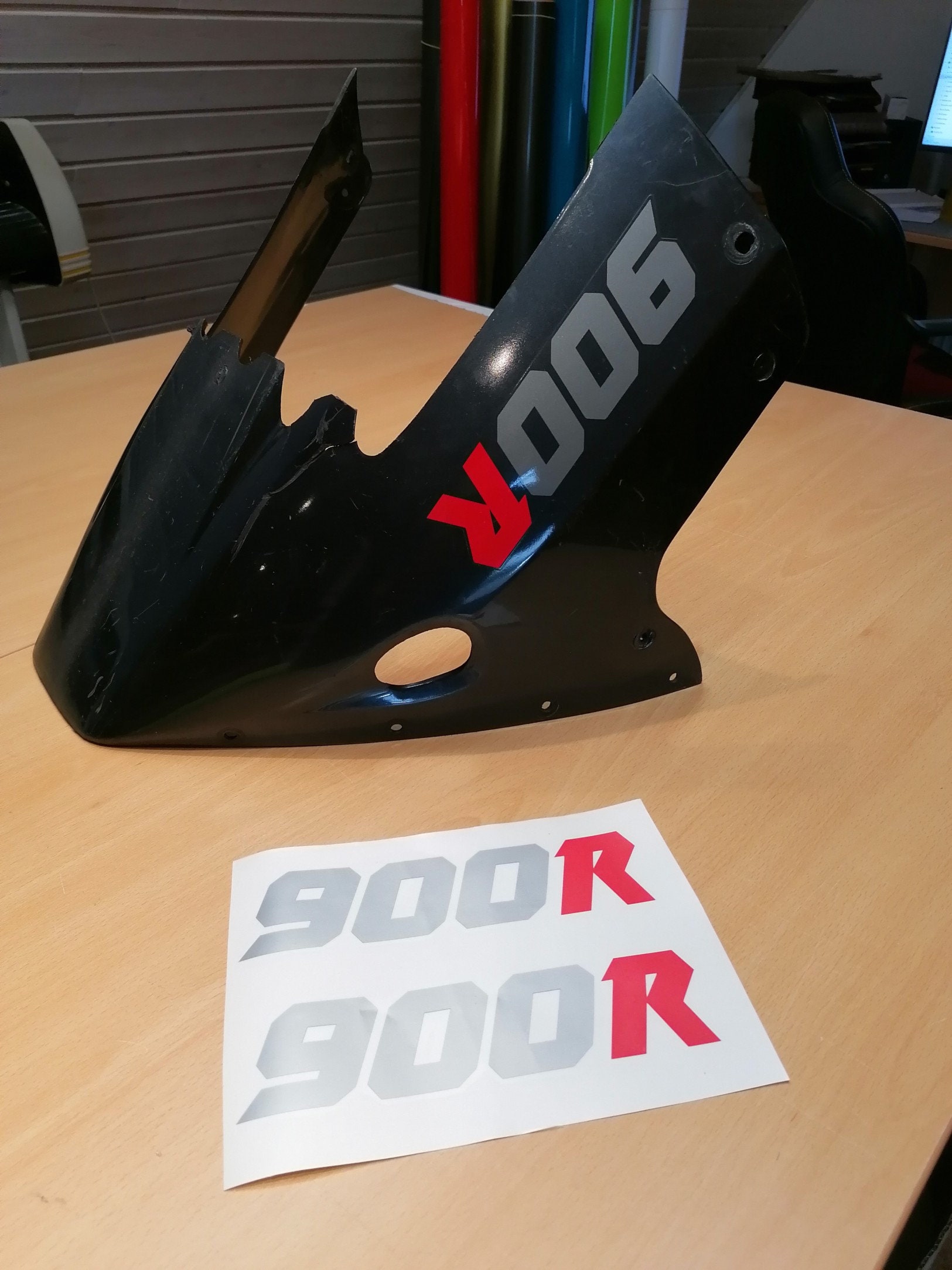 Kawasaki GPZ 900R A6 1988 Complete Accessories Sticker Set Decal With ...