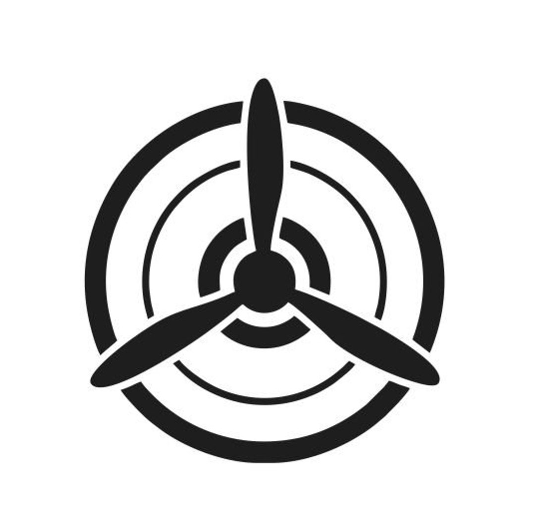 Propeller Sticker Airplane Pilot Sign Hobby Car Style - Etsy