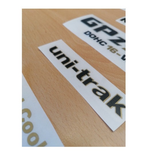 Kawasaki Gpz 900R A1 Matching Decals Sticker Set Classic Bike Parts ...