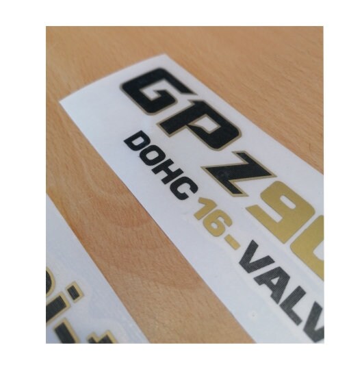 Kawasaki Gpz 900R A1 Matching Decals Sticker Set Classic Bike Parts ...