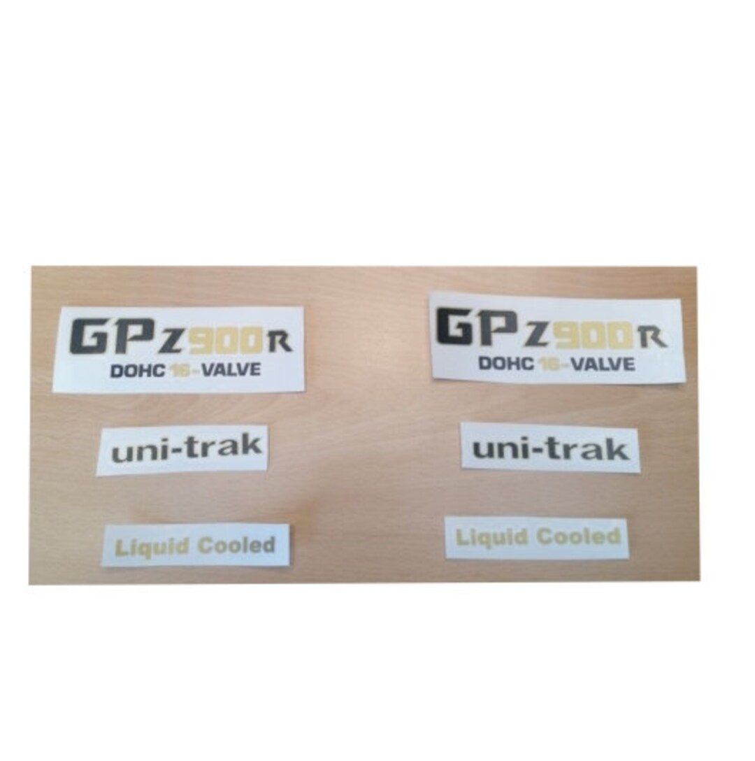 Kawasaki Gpz 900R A1 Matching Decals Sticker Set Classic Bike Parts ...