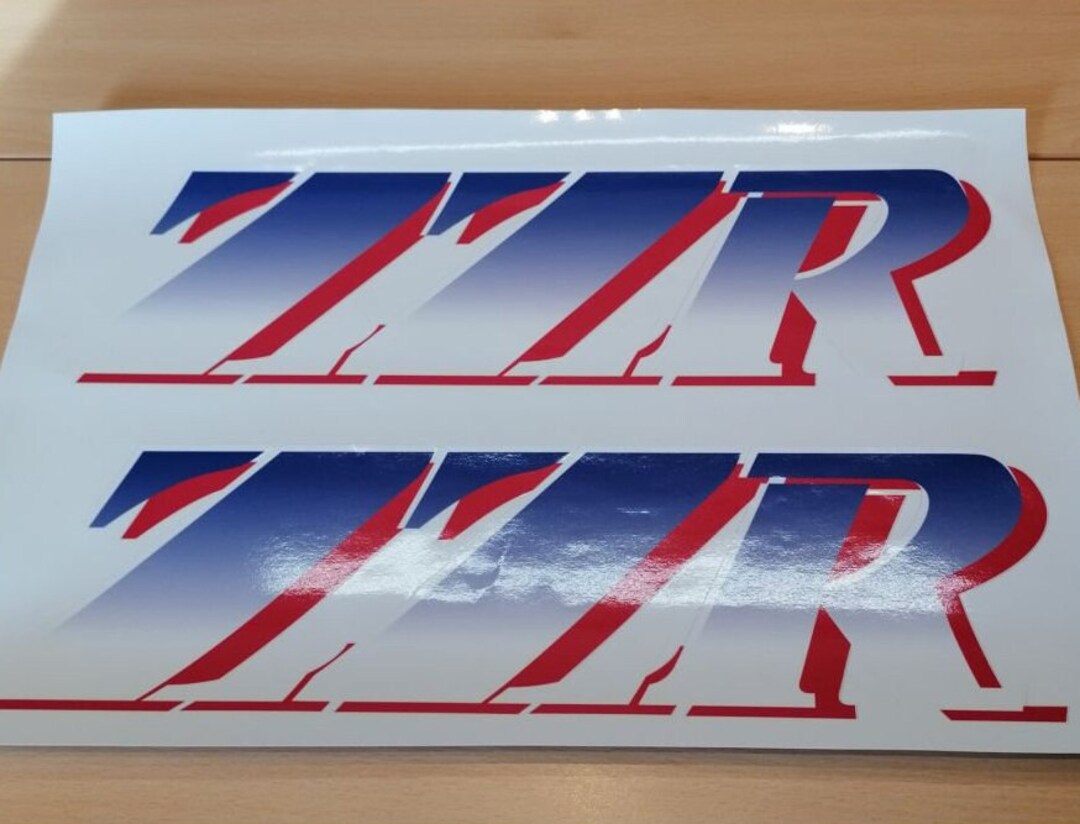 Kawasaki ZZR 1100 Year 1997 Decal Classic Bike Compatible Accessories ...