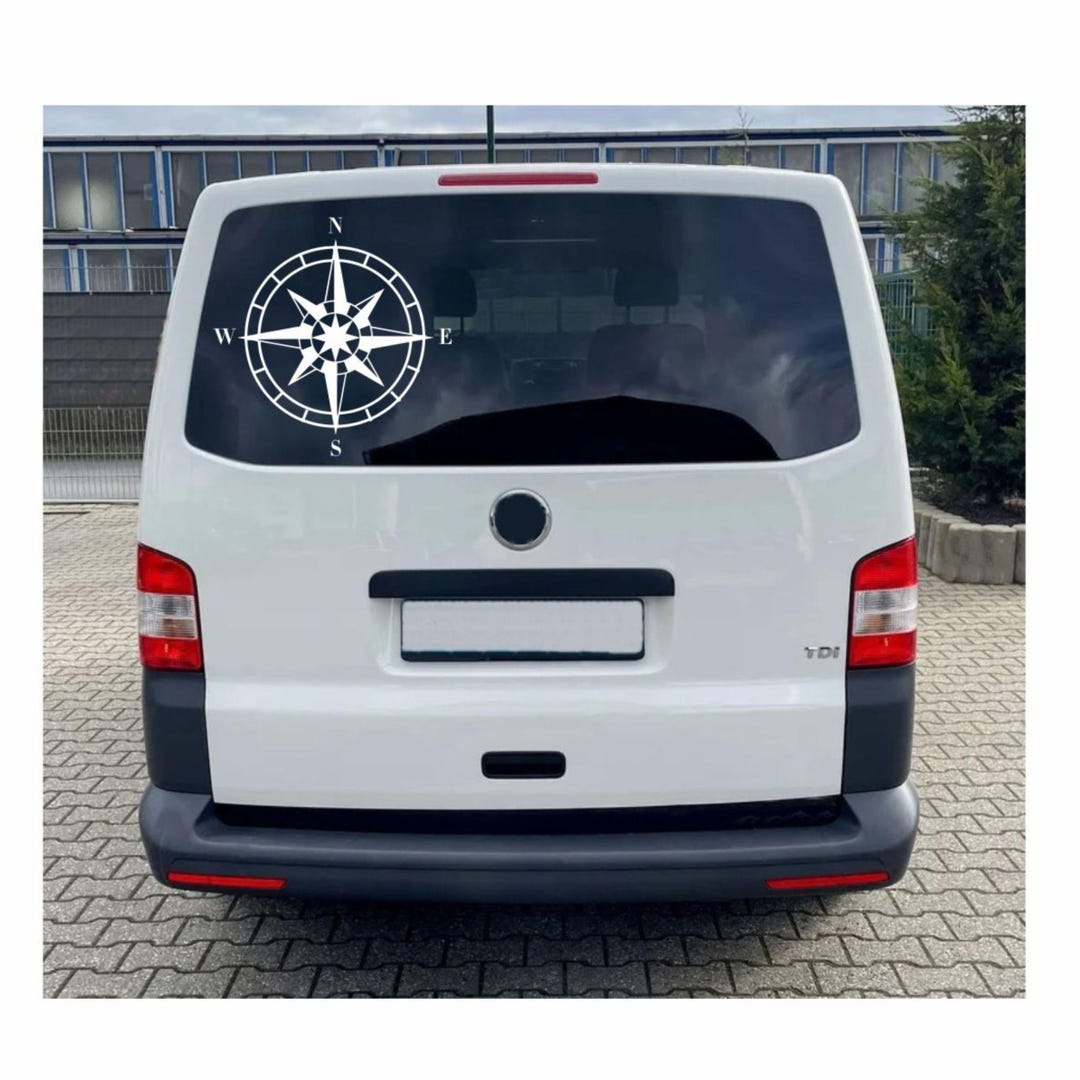Compass XXL Sticker Compass Rose for Motorhome, Car or Caravan Many ...