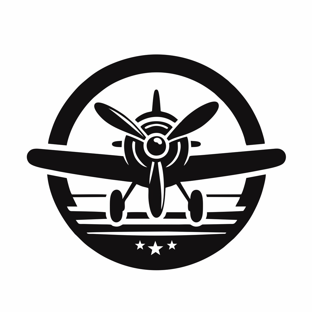 Sticker Propeller Airplane Pilot Sign Hobby Car Style - Etsy