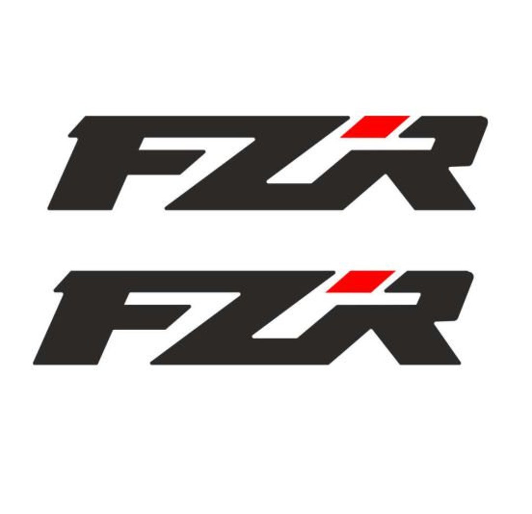 Yamaha FZR 1000 Matching Lettering Sticker Decals Sticker Classic Bike ...
