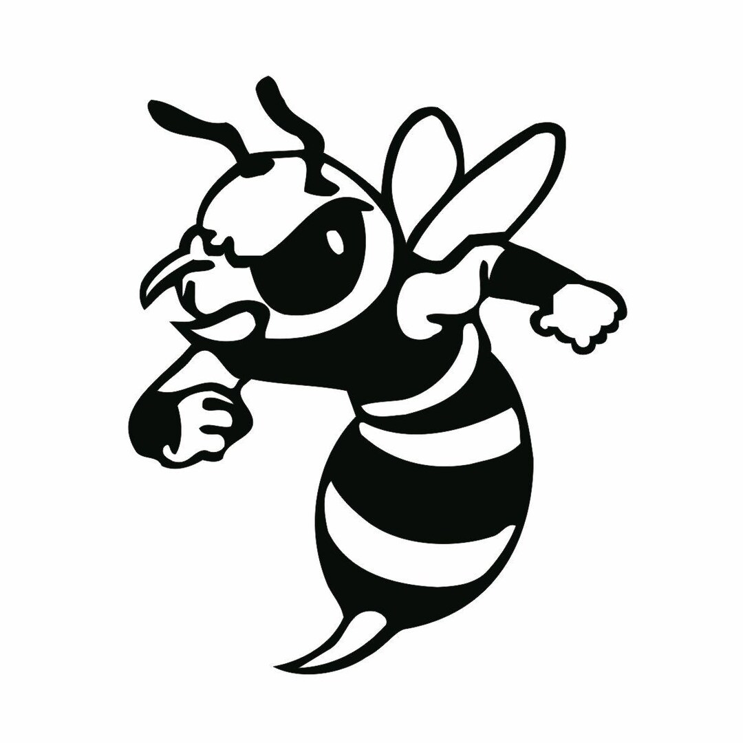 Wasp Hornet Sticker 8 X 6.6 Cm Car Sticker Hornet Motorcycle Car Style ...