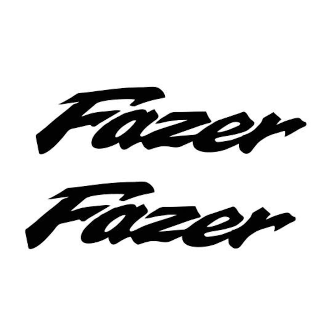 Yamaha FZS 600 Fazer Matching Sticker Lettering Motorcycle Sticker - Etsy
