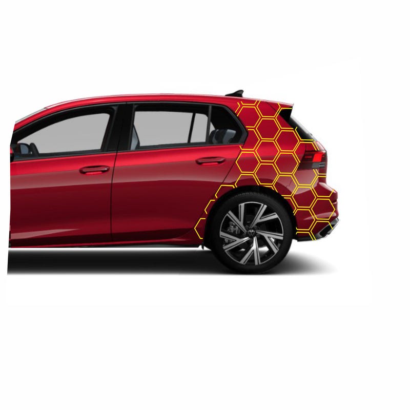 Hexagon Stickers - Etsy