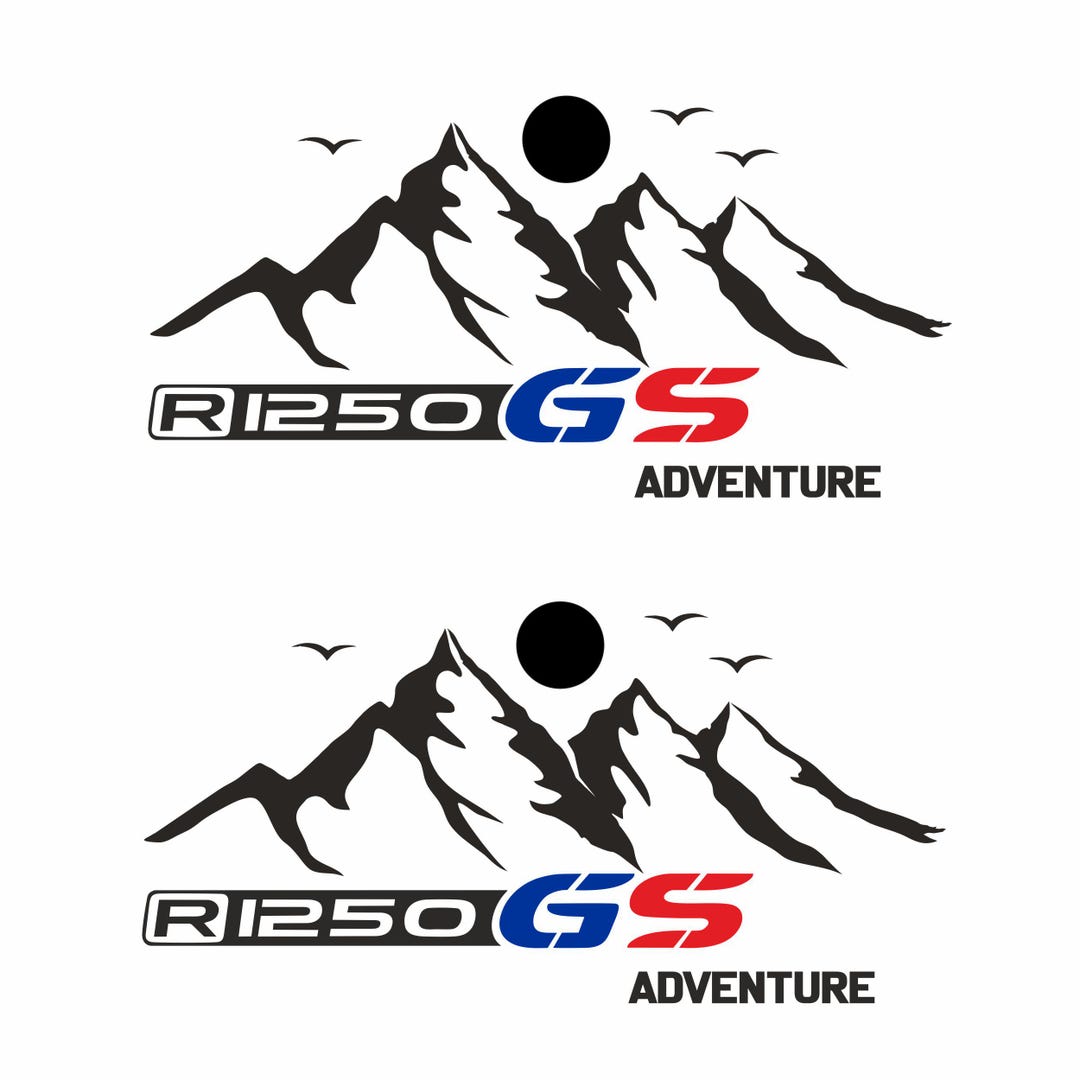 BMW R 1250 GS Matching - Accessories Sticker Offroad, Adventure Givi ...