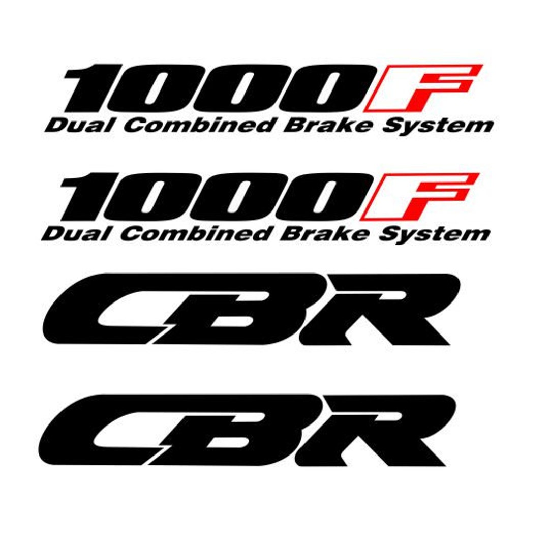 Honda CBR 1000 F Sticker Set Decal Motorcycle Labeling Classic Bike - Etsy