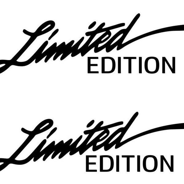 Limited Edition Decal for Car - Etsy